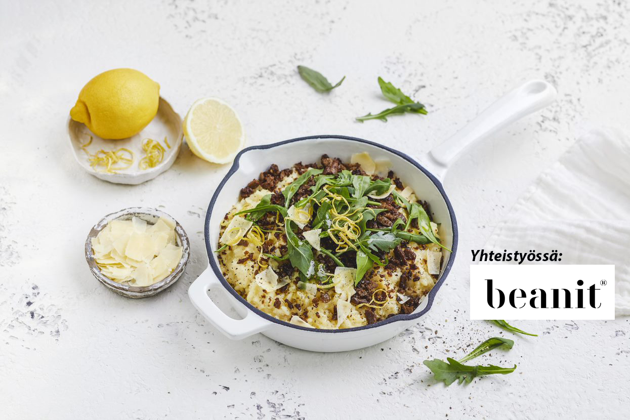 Beanit sitruunarisotto perunahipulla - Mestariperunat